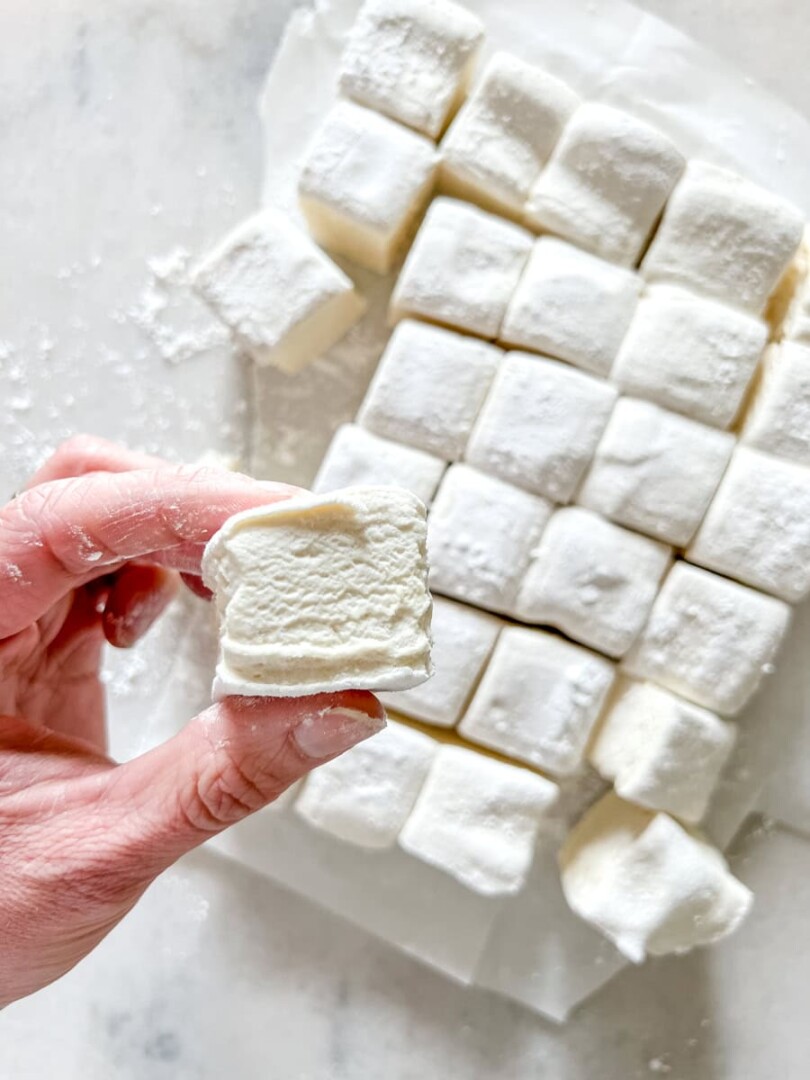 Homemade Marshmallows (No Corn Syrup) + Traditional Marshmallow Root ...