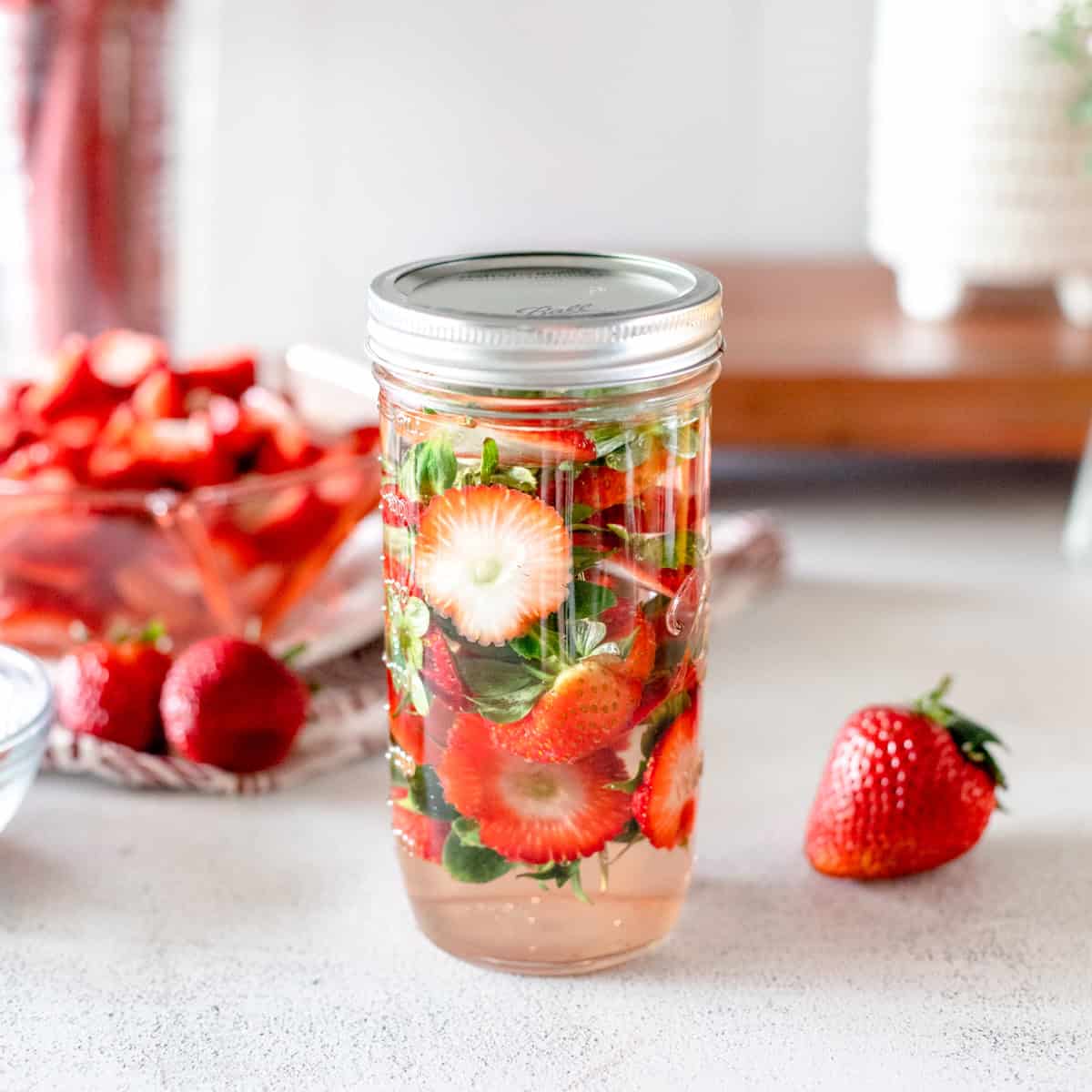 Strawberry Vinegar - Ninnescah Made