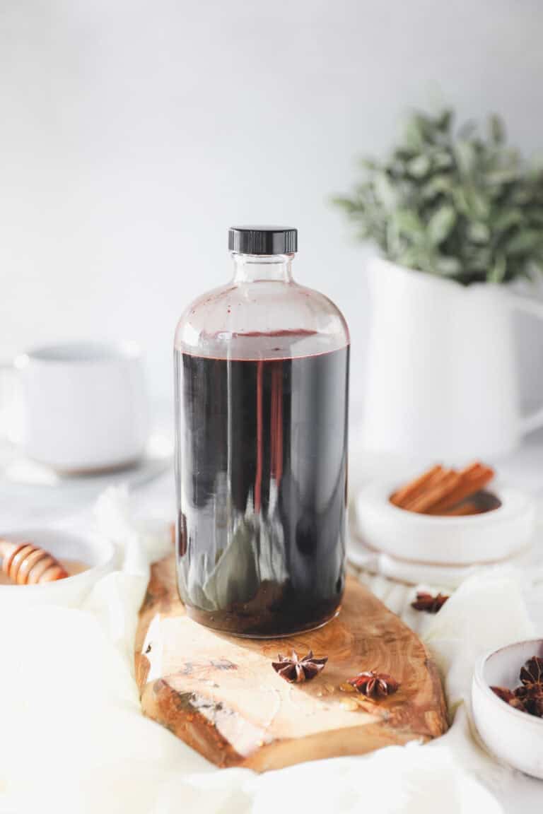 Homemade Thick Elderberry Syrup Recipe - Ninnescah Made