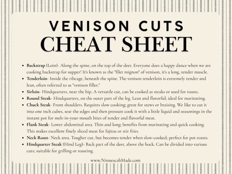 How to Cook Venison Steaks (Juicy, Tender & Flavorful Every Time ...